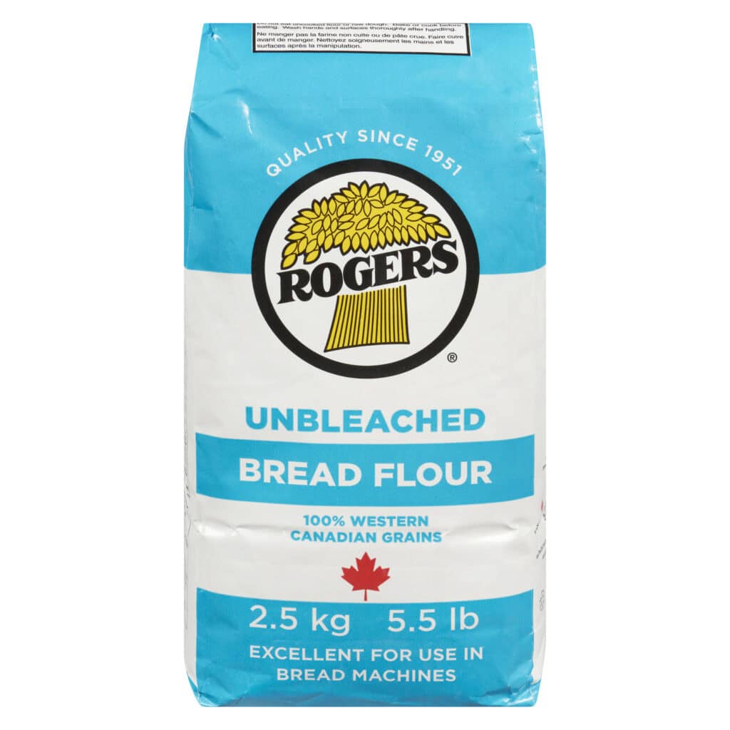 UNBLEACHED BREAD FLOUR 2.5kg – Rogers Foods