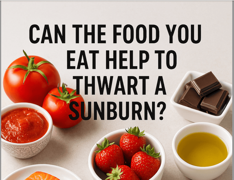 Can the Foods You Eat Help Thwart Sunburn? A Deep Dive into Edible Sun ...